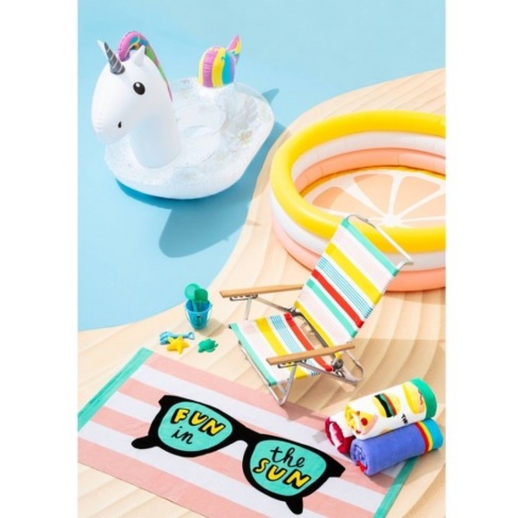 Sun Squad | Bath | Sun Squad Fun In The Sun Sunglass Beach Towel | Poshmark